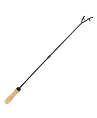 Outdoor Steel Log Poker with Wooden Handle - 32" - Macy's