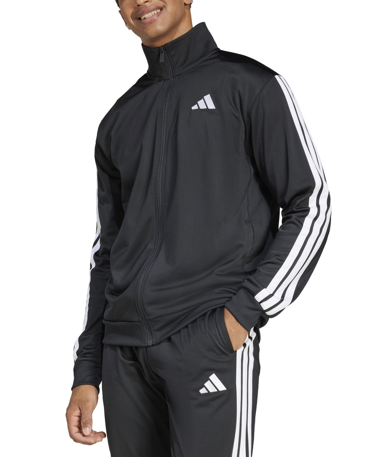 Click here for adidas Mens 3 Stripes Tricot Regular Track Top - B... prices