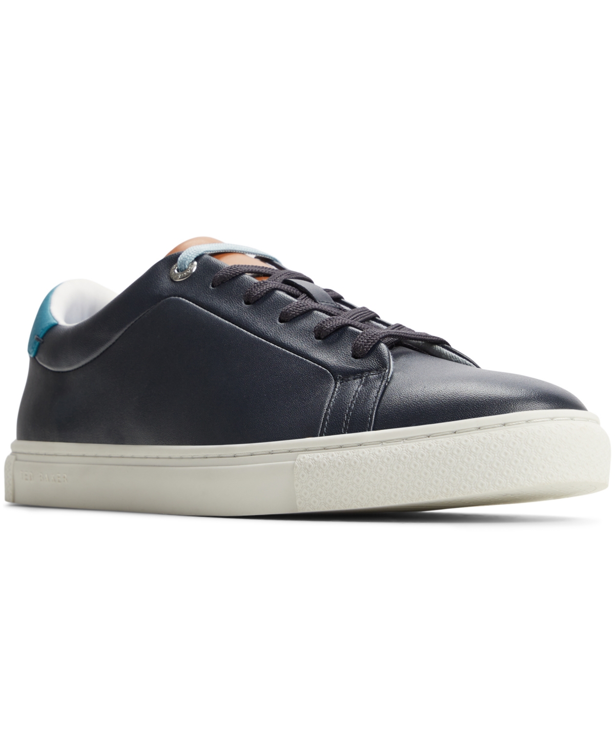 Click here for Ted Baker Mens Robberto Lace Up Sneaker - Navy prices