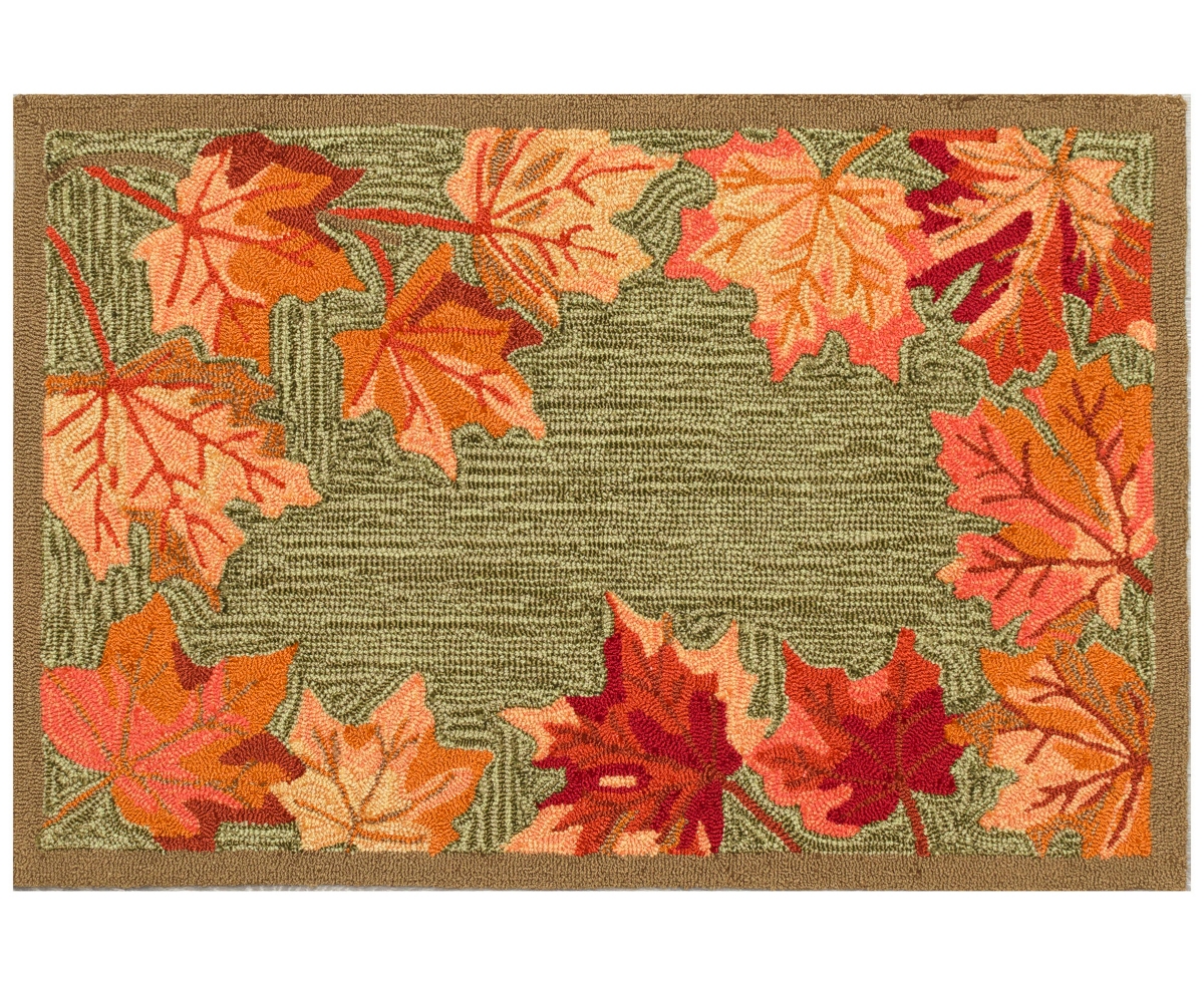 Click here for Liora Manne Ravella Falling Leaves Border 2x3 Area... prices