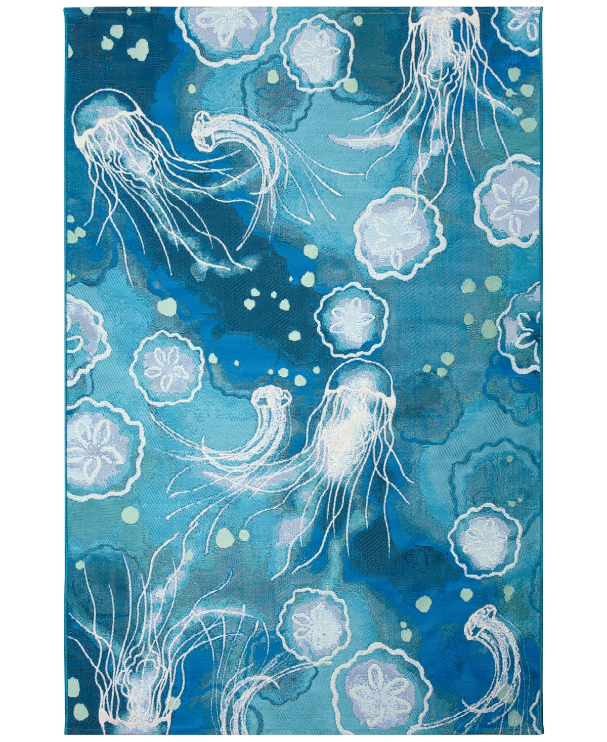 Click here for Liora Manne Marina Jelly Fish 710x910 Area Rug - O... prices