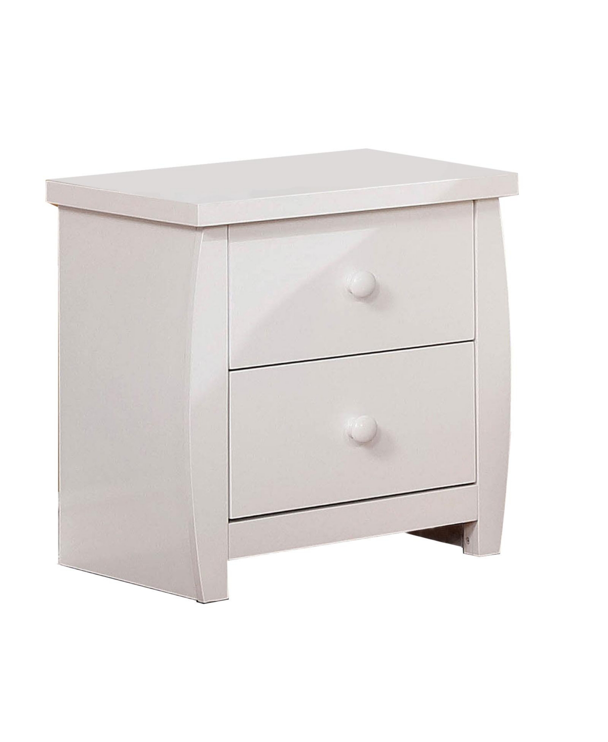 Click here for Slickblue 2-Drawer Nightstand with Curved Sides fo... prices