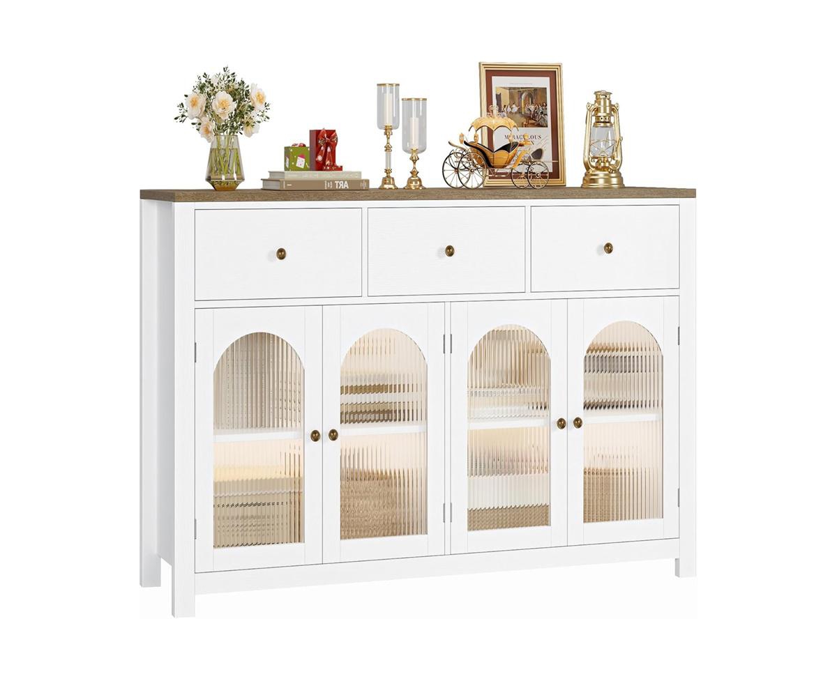 Click here for gaomon Buffet Cabinet with Storage  55.1 Large Sid... prices