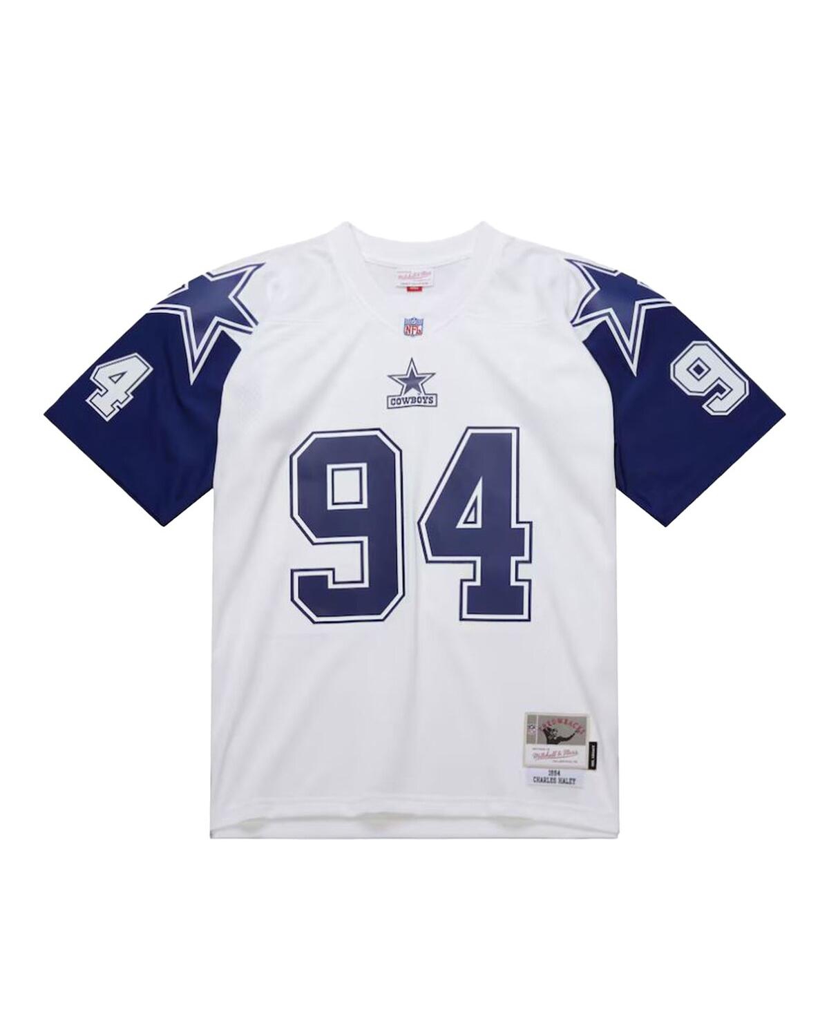 Click here for Mitchell & Ness Mens Charles Haley White/Navy Dall... prices