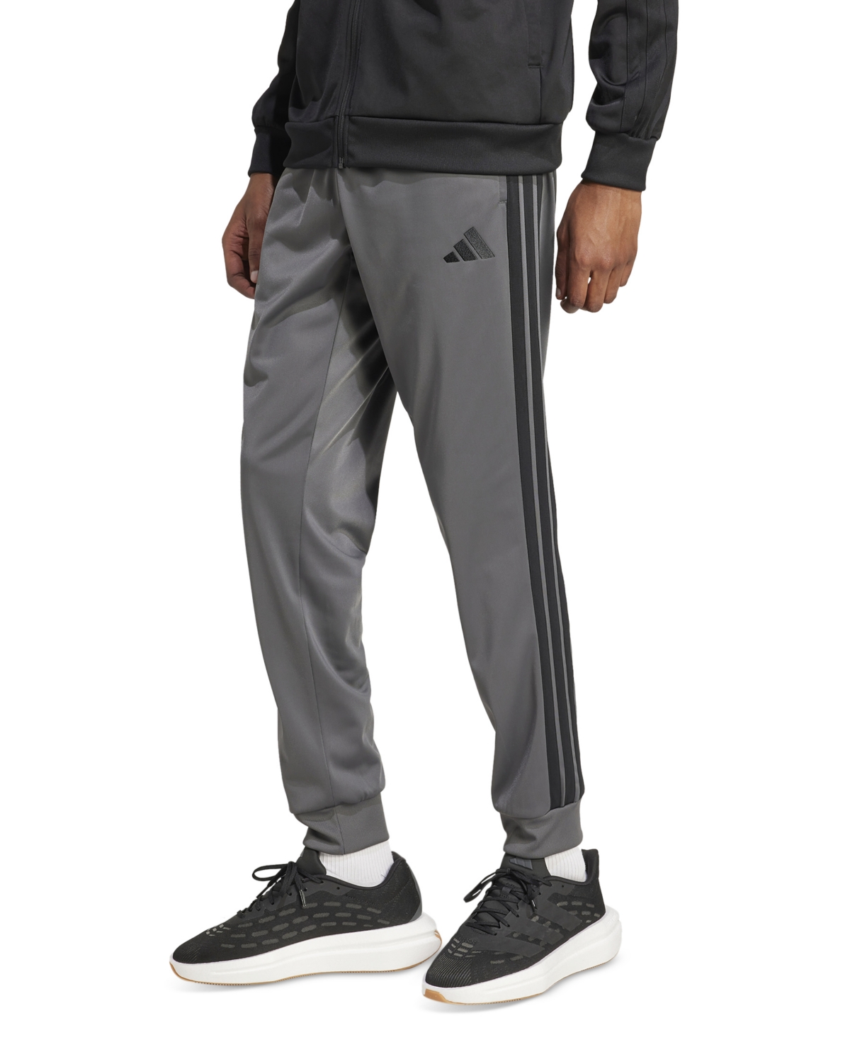 Click here for adidas Mens Regular-Fit Tapered Stripe Track Pants... prices
