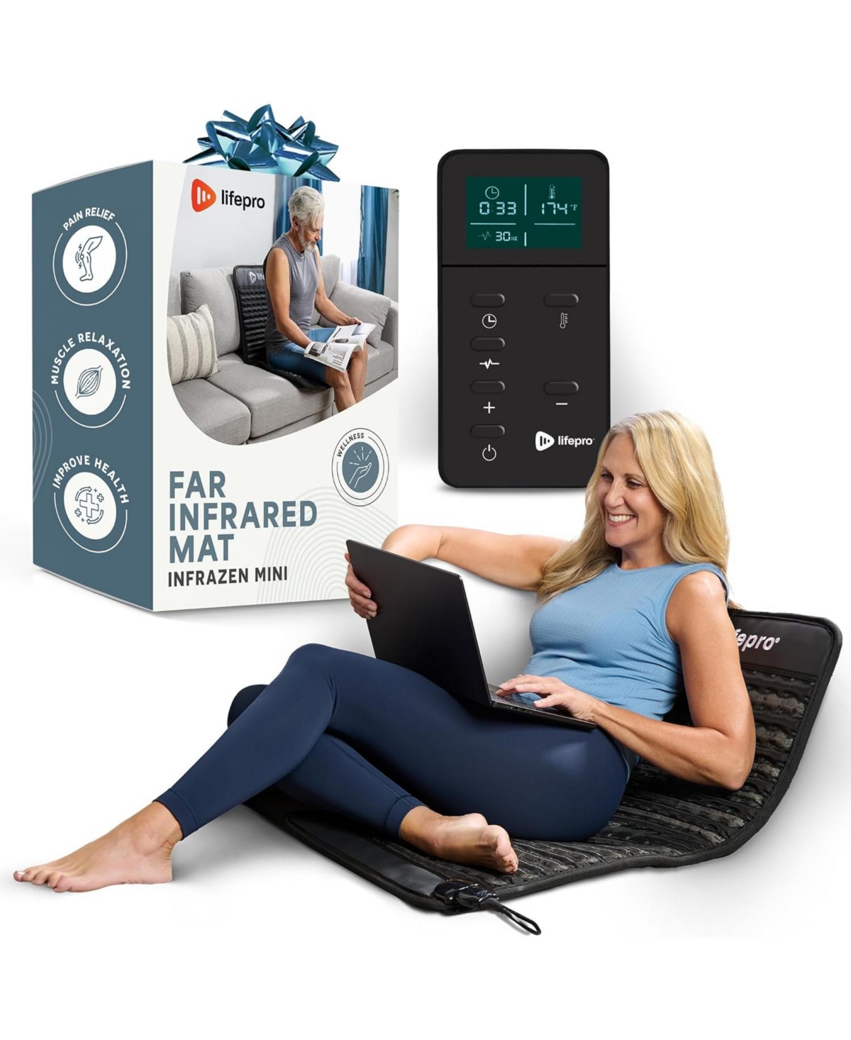 Click here for LifePro Portable Far Infrared Heating Mat –... prices