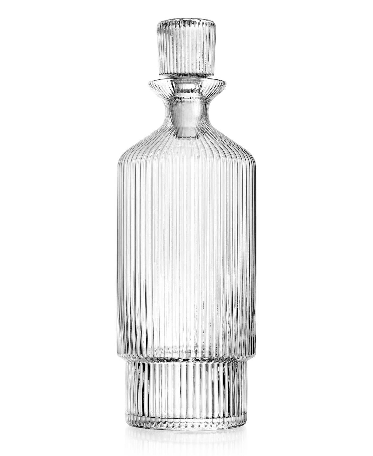 Click here for Godinger Sullivan Street Fluted Decanter - Clear prices