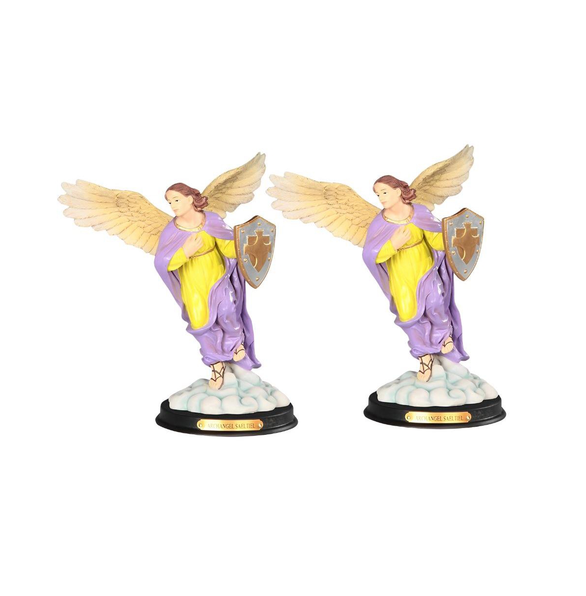 Click here for 2-pc Set Fc Design 10H Archangel Sealtiel Statue A... prices