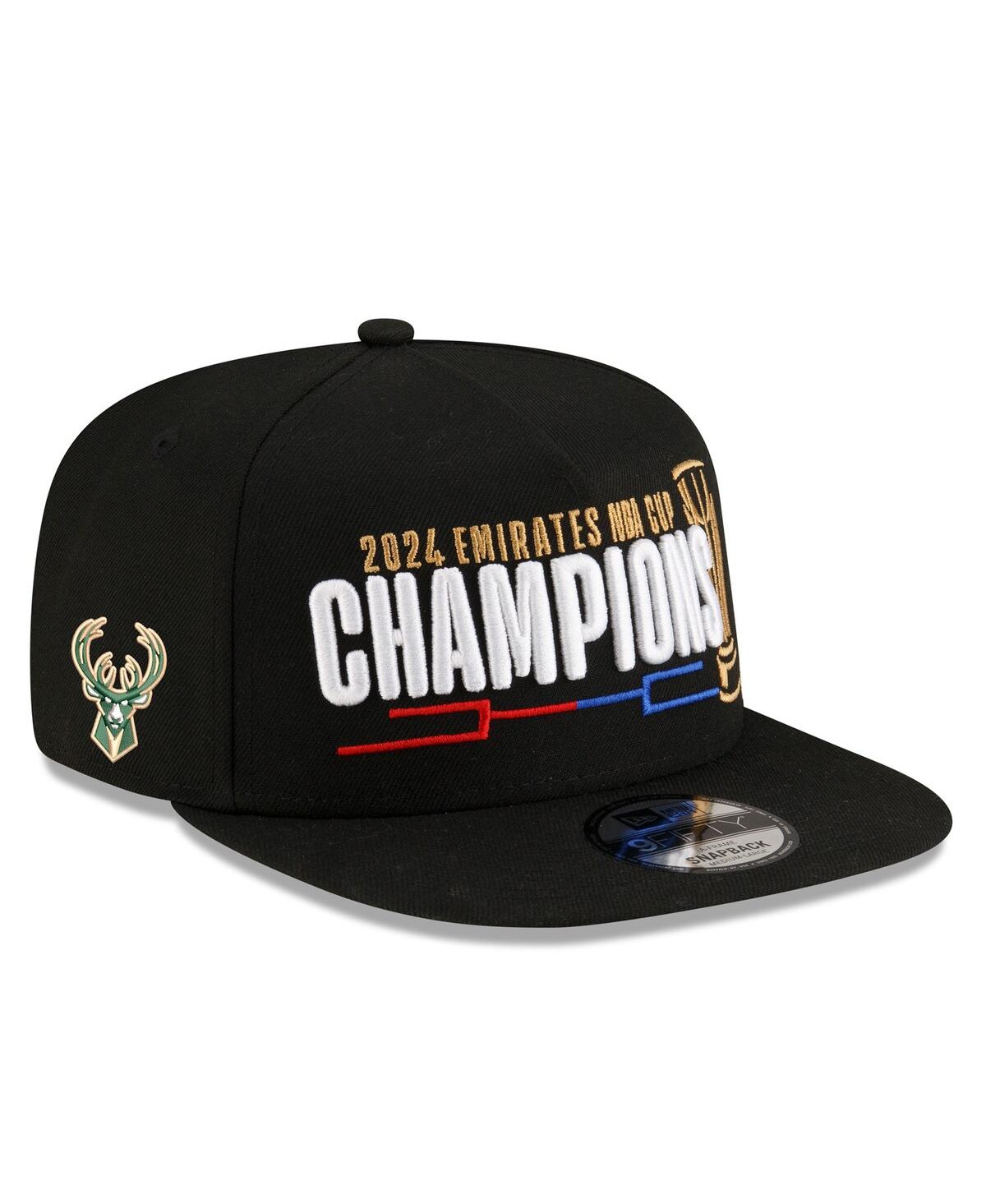 Click here for New Era Mens Black Milwaukee Bucks 2024 Nba Cup Ch... prices