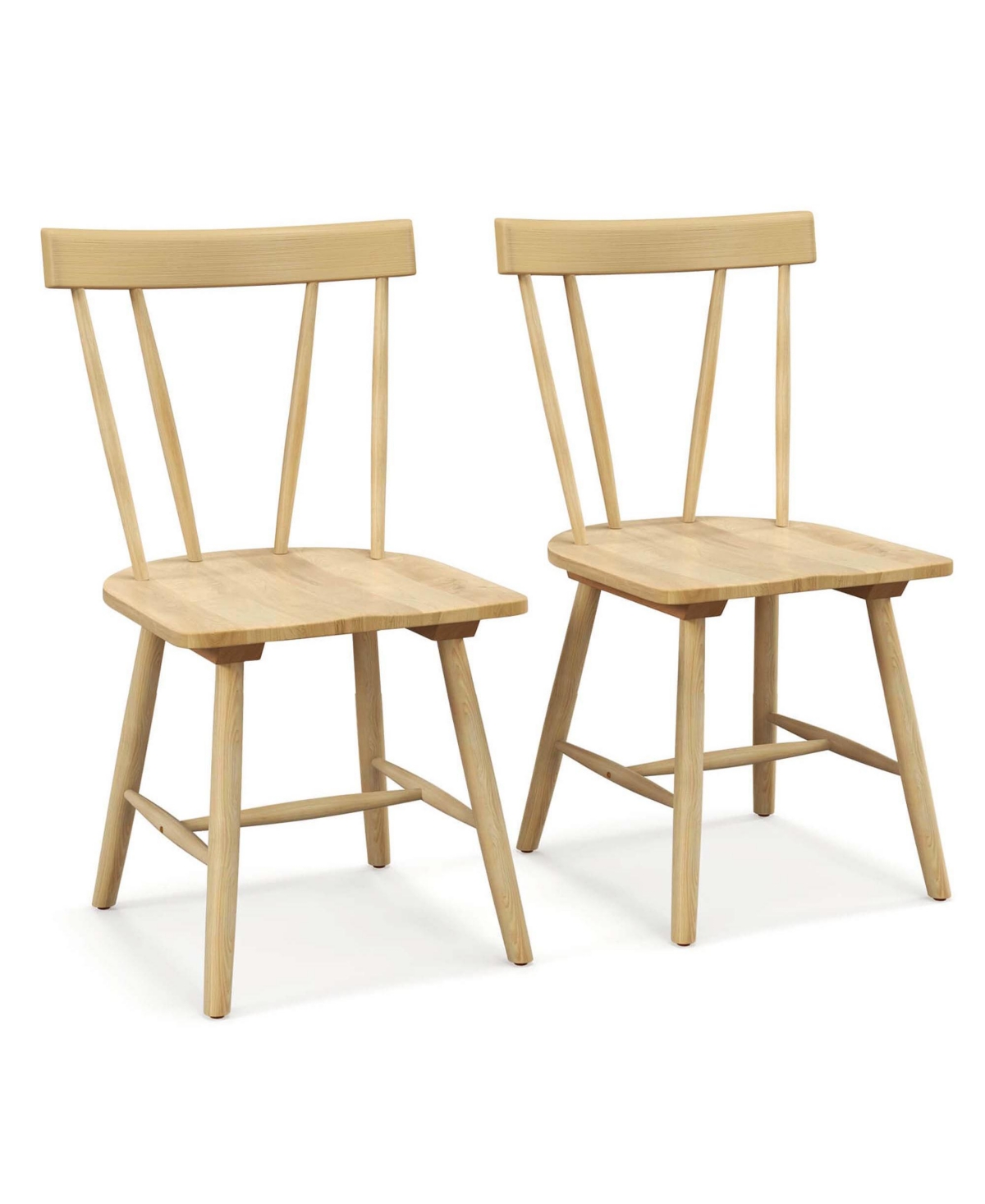 Click here for Dining Chairs Set of 2 Windsor Chairs Wood Armless... prices