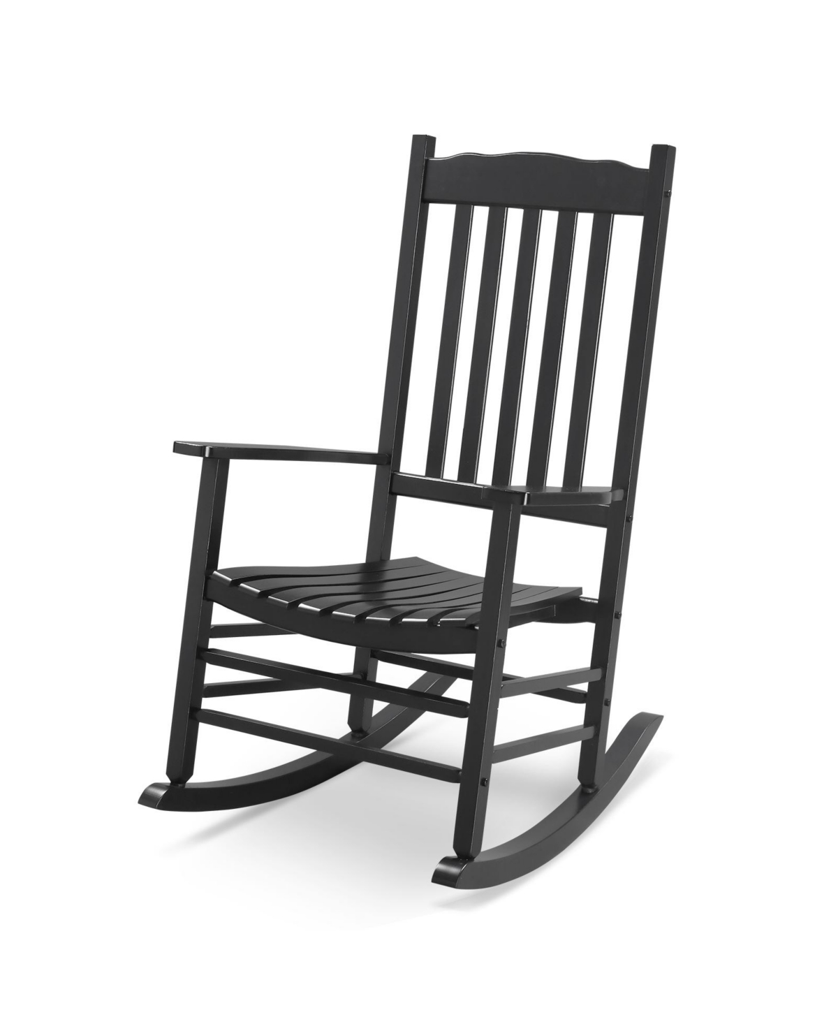 Click here for Slickblue Wooden Rocking Chair with Wavy Backboard... prices