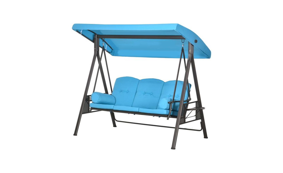 Click here for Slickblue 3-Seat Outdoor Porch Swing with Cushions... prices