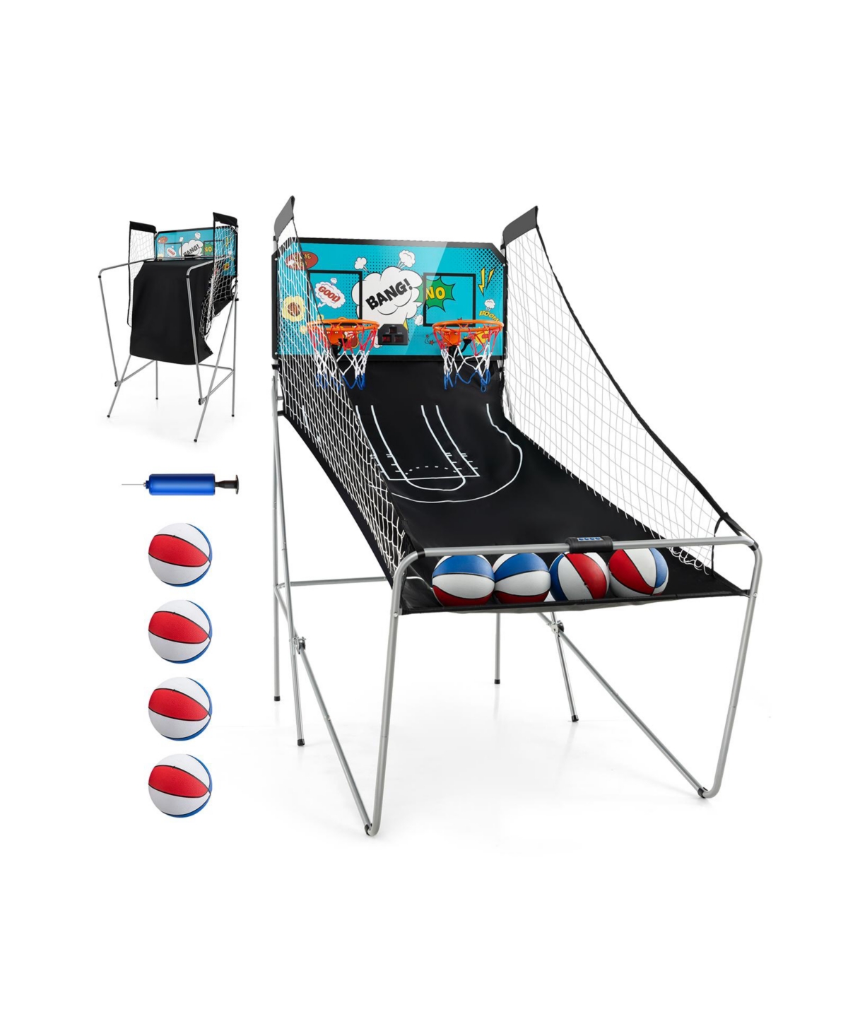 Click here for Slickblue Dual Shot Basketball Arcade Game with 8... prices