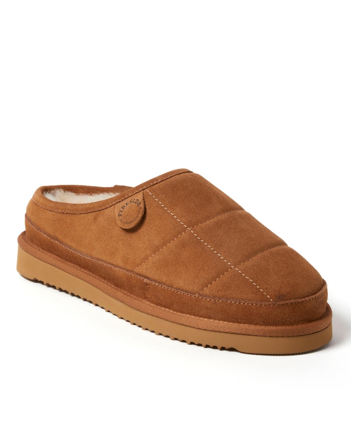 Click here for Dearfoams Mens Fireside by Grafton Quilted Genuine... prices