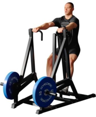 ER KANG Seated Row Machine, Plate Loaded Back Machines Home Gym Back ...