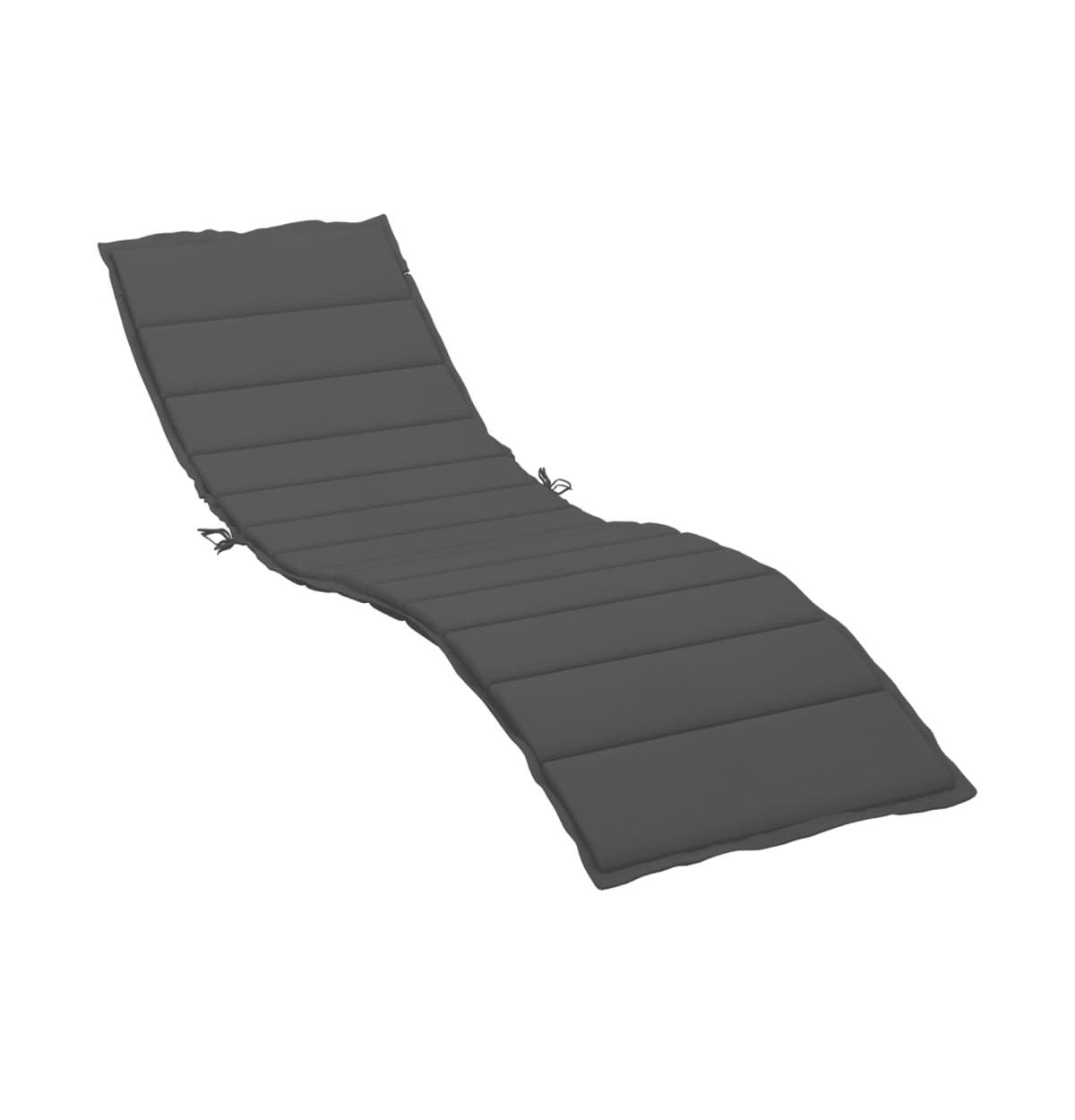 Click here for Sun Lounger Cushion Anthracite 78.7x23.6x1.2 Oxfor... prices