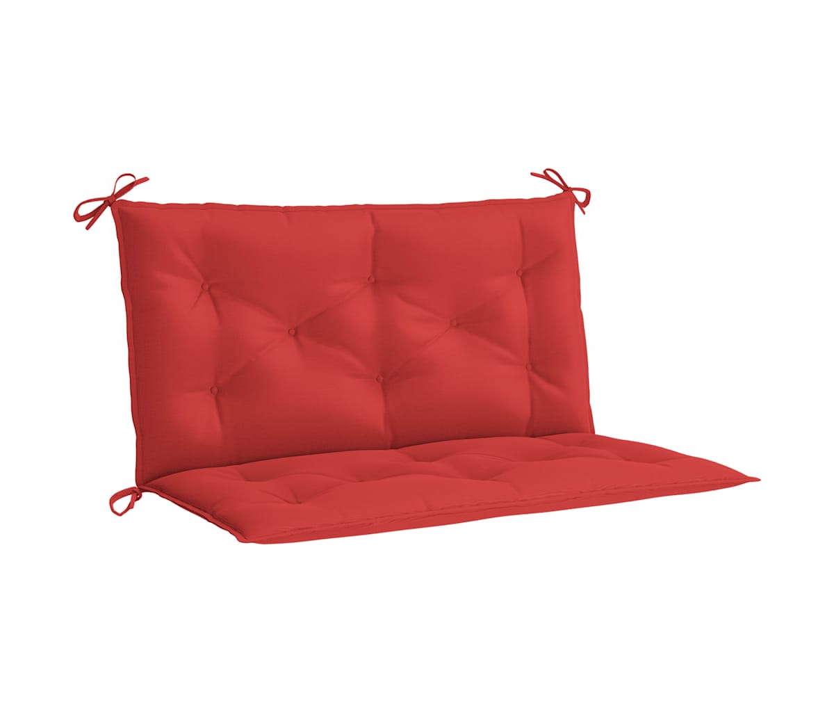 Click here for Garden Bench Cushion Red 39.4x(19.7+19.7)x2.8 Oxfo... prices