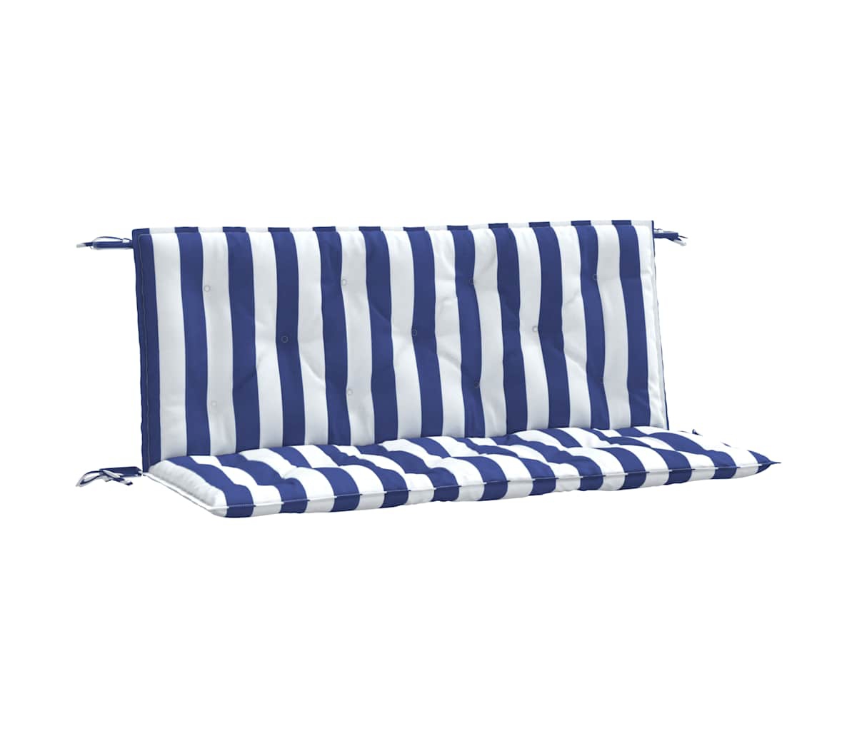 Click here for Garden Bench Cushions 2pcs Blue&White Stripe 47.2x... prices