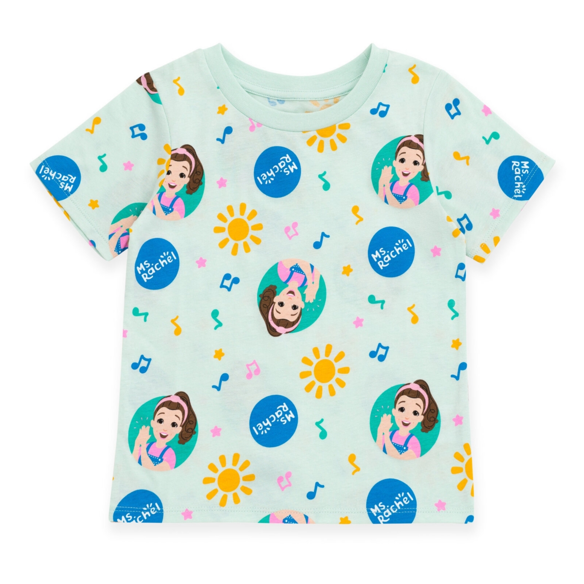 Click here for Ms. Rachel Toddler Girls T-Shirt - Green prices
