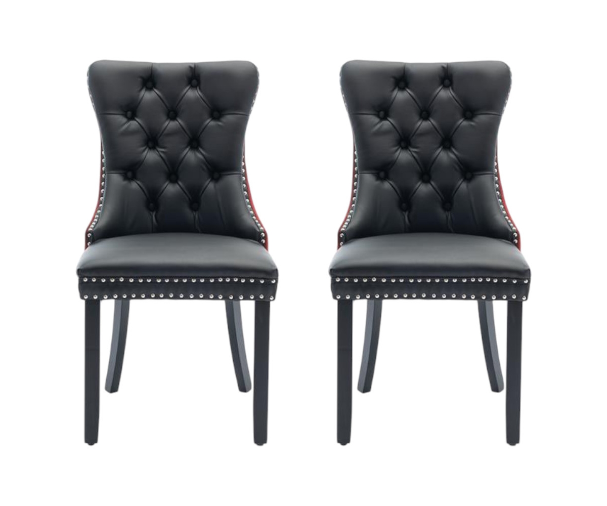 Click here for Upholstered Dining Chairs Set of 2 – Velvet... prices
