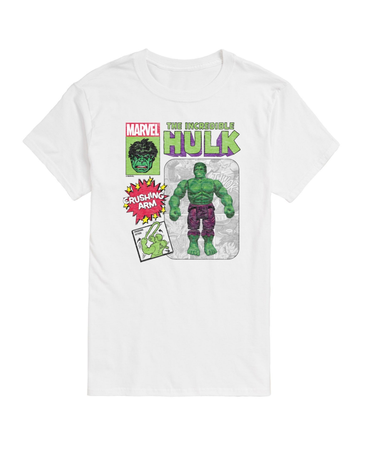 Click here for Airwaves Mens Hulk Short Sleeve T-Shirt - White prices