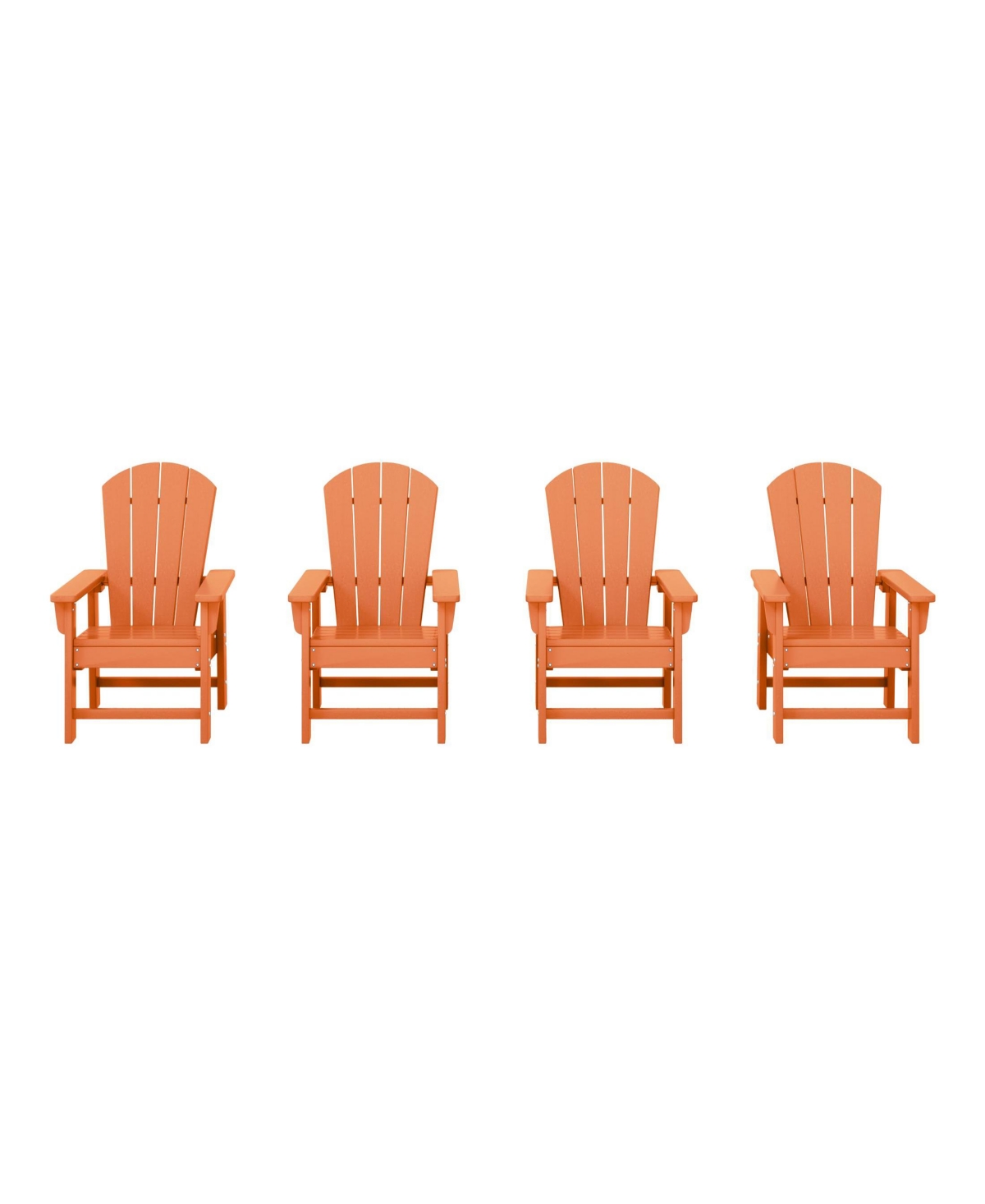 Click here for Kids Outdoor Adirondack Plastic Patio Chair (Set o... prices