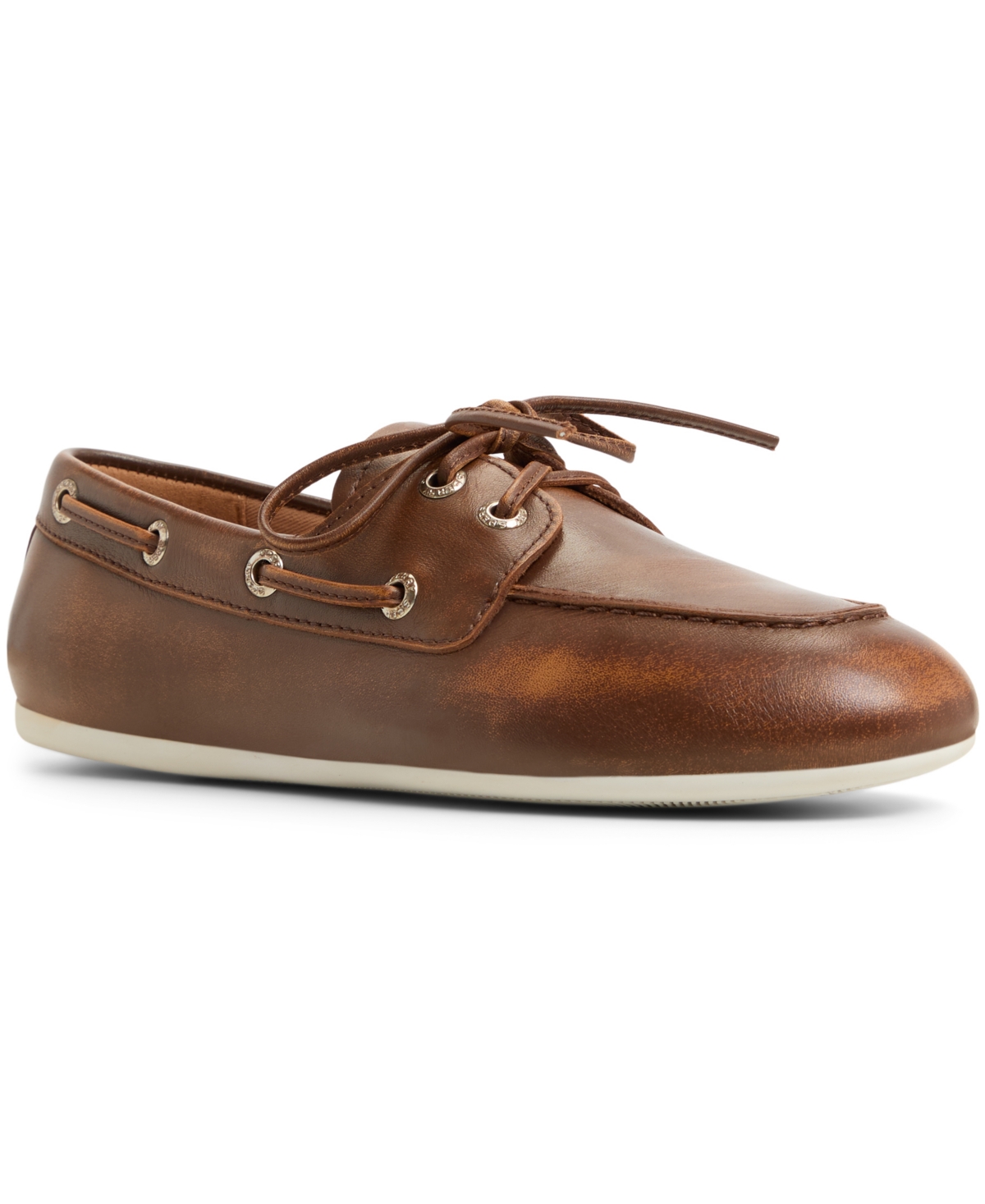 Click here for Sperry Womens Slim Lace-Up Boat Shoes - Tan prices