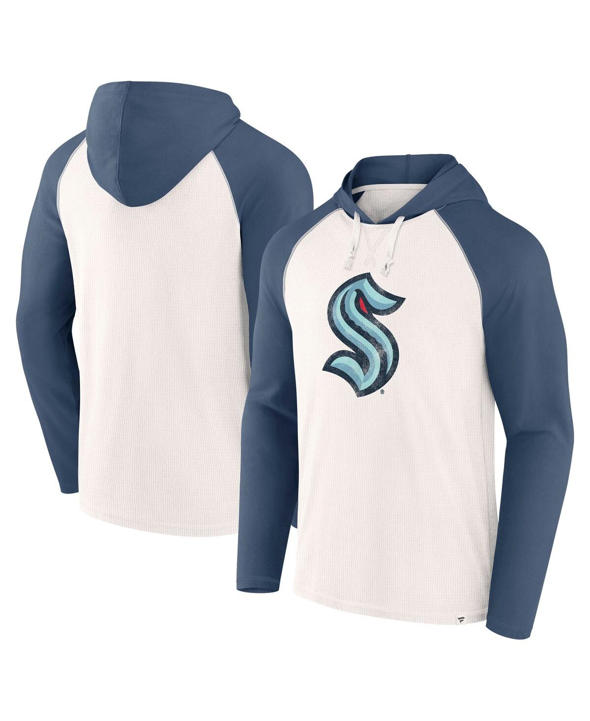 Click here for Fanatics Mens White Seattle Kraken Vintage Winger... prices