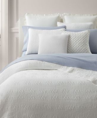 Lauren Ralph Lauren Wiley Cotton Jacquard Quilts - Macy's