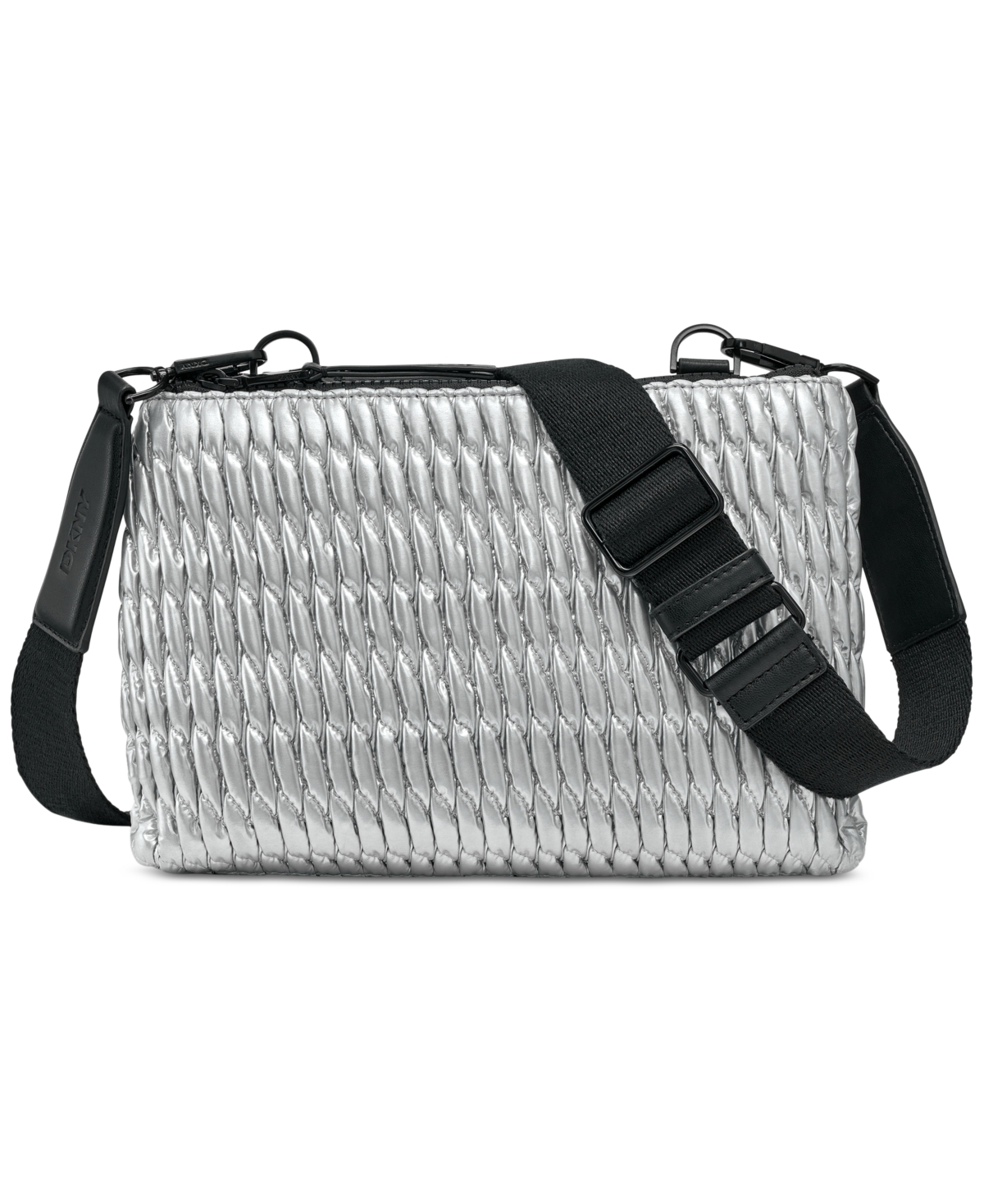 Click here for Dkny Mack East West Small Crossbody - Silver prices