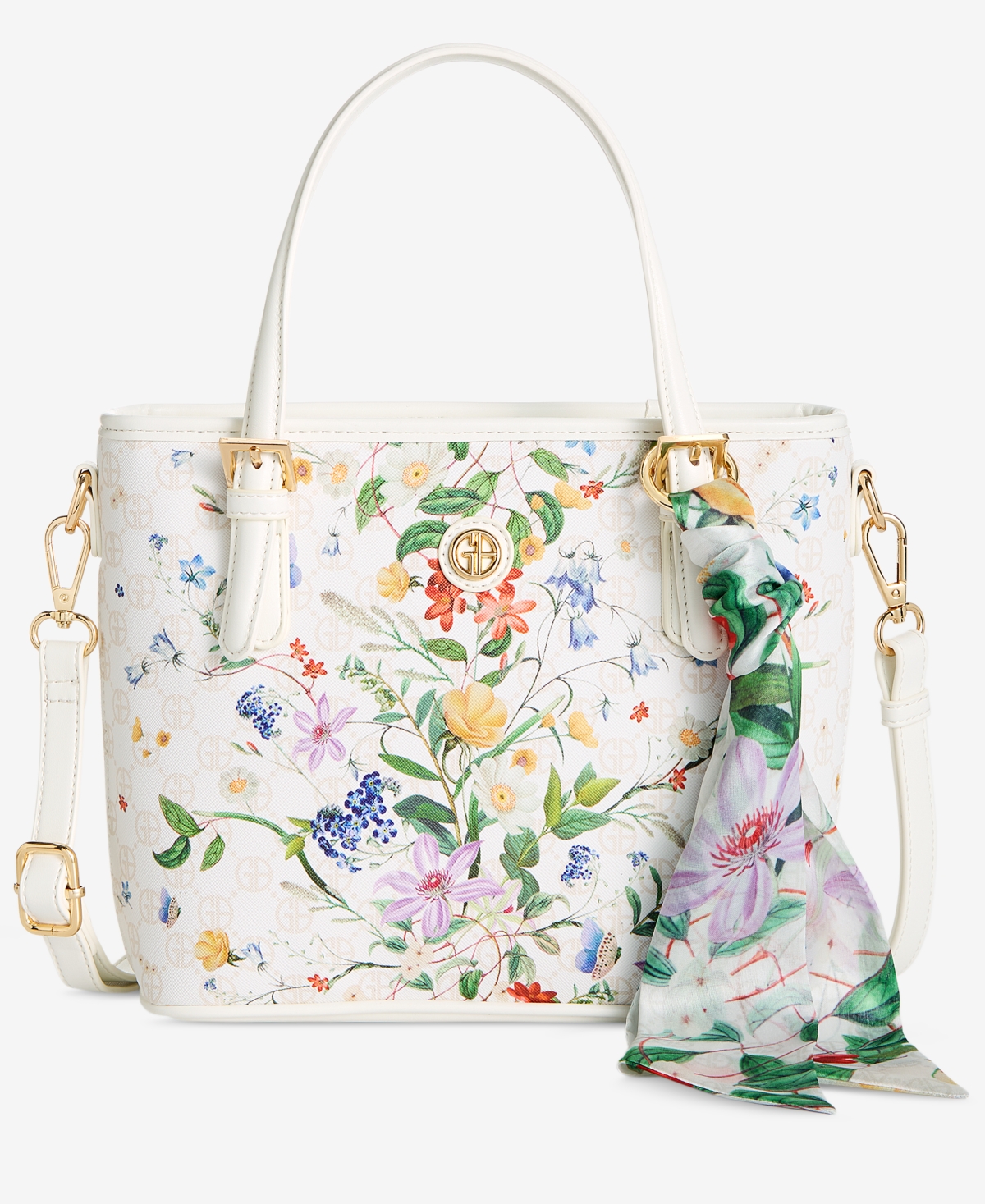 Click here for Giani Bernini Floral Small Tulip Tote  Exclusively... prices