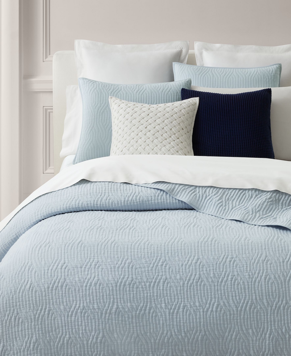 Click here for Lauren Ralph Lauren Wiley Cotton Jacquard Quilt  F... prices