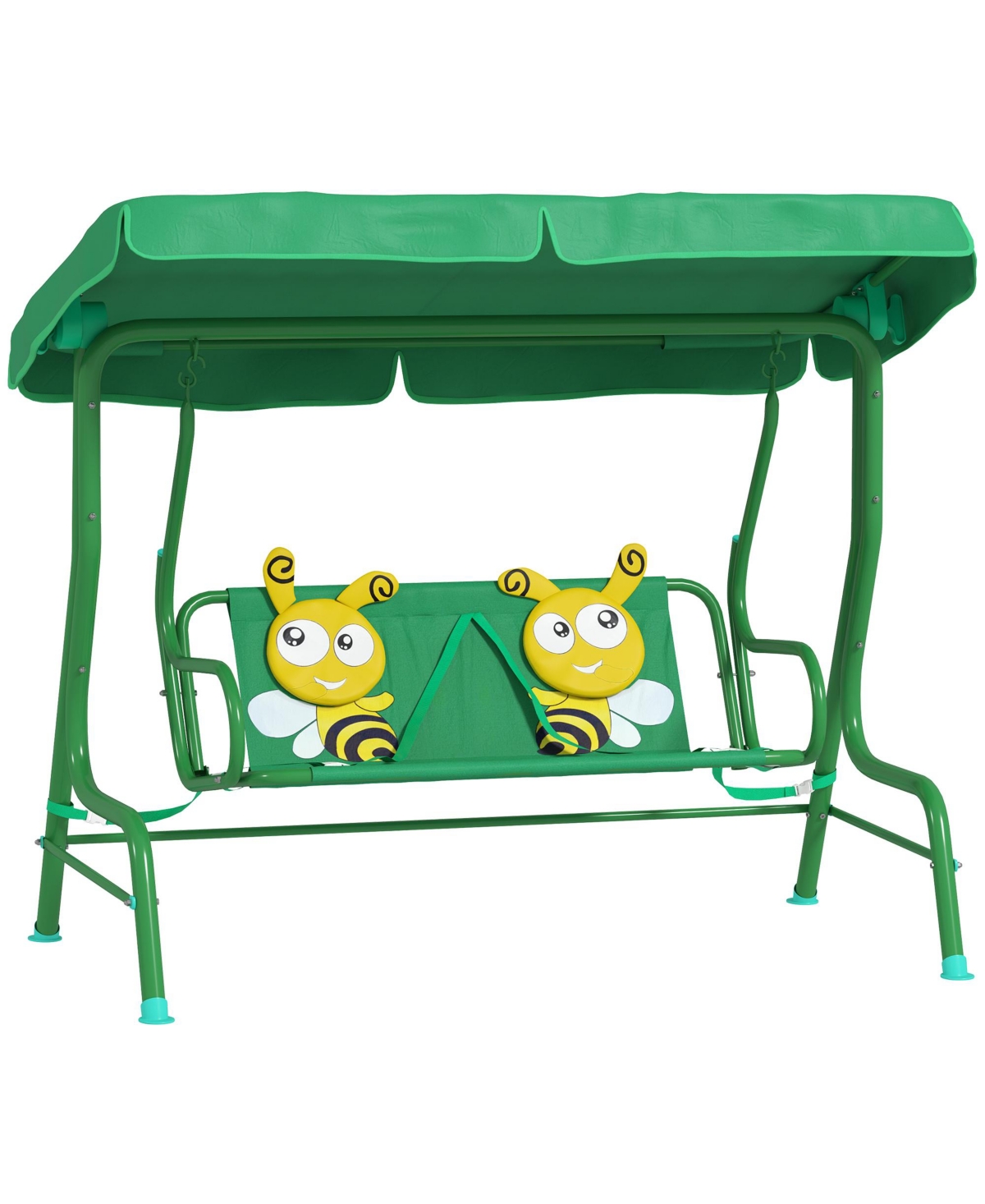 Click here for Qaba Kids Patio Swing  2-Seater Outdoor Porch Swin... prices