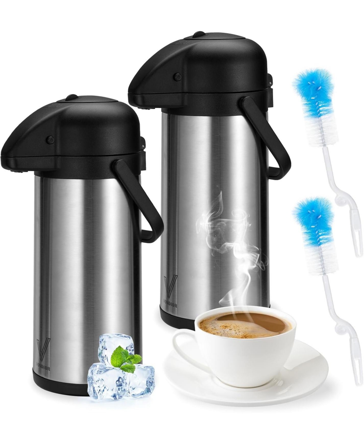 Click here for Vondior Thermal Coffee Carafe Dispenser 2-Pack 102... prices