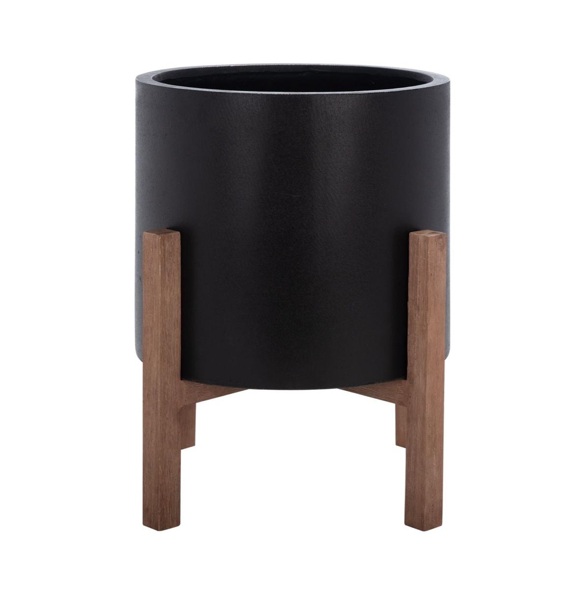 Click here for Loflen Planter - Natural / Black prices