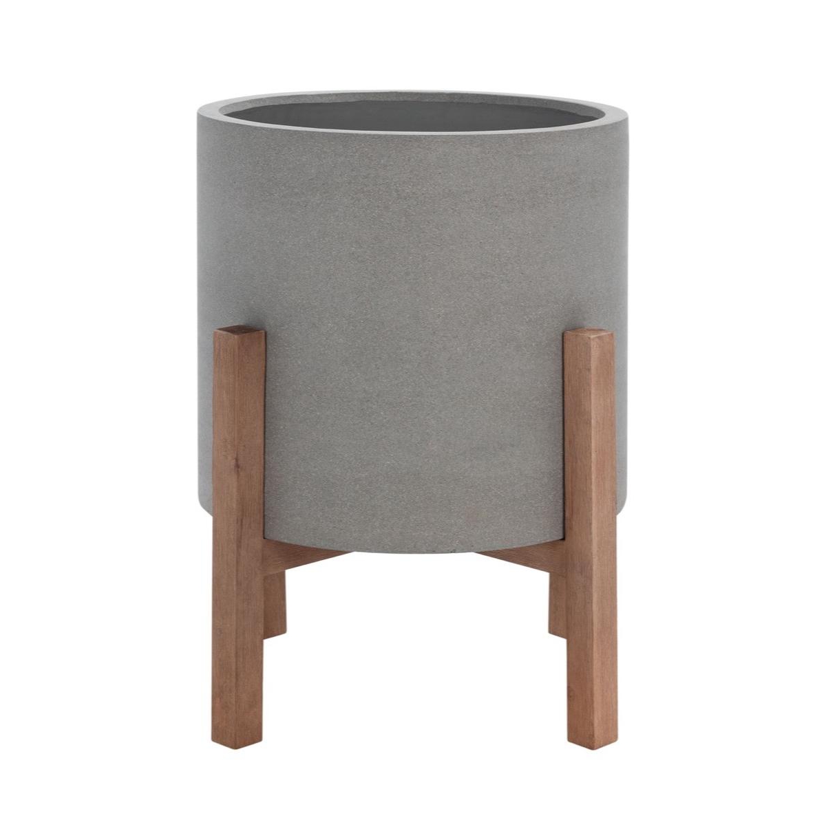 Click here for Loflen Planter - Natural / Light Grey prices