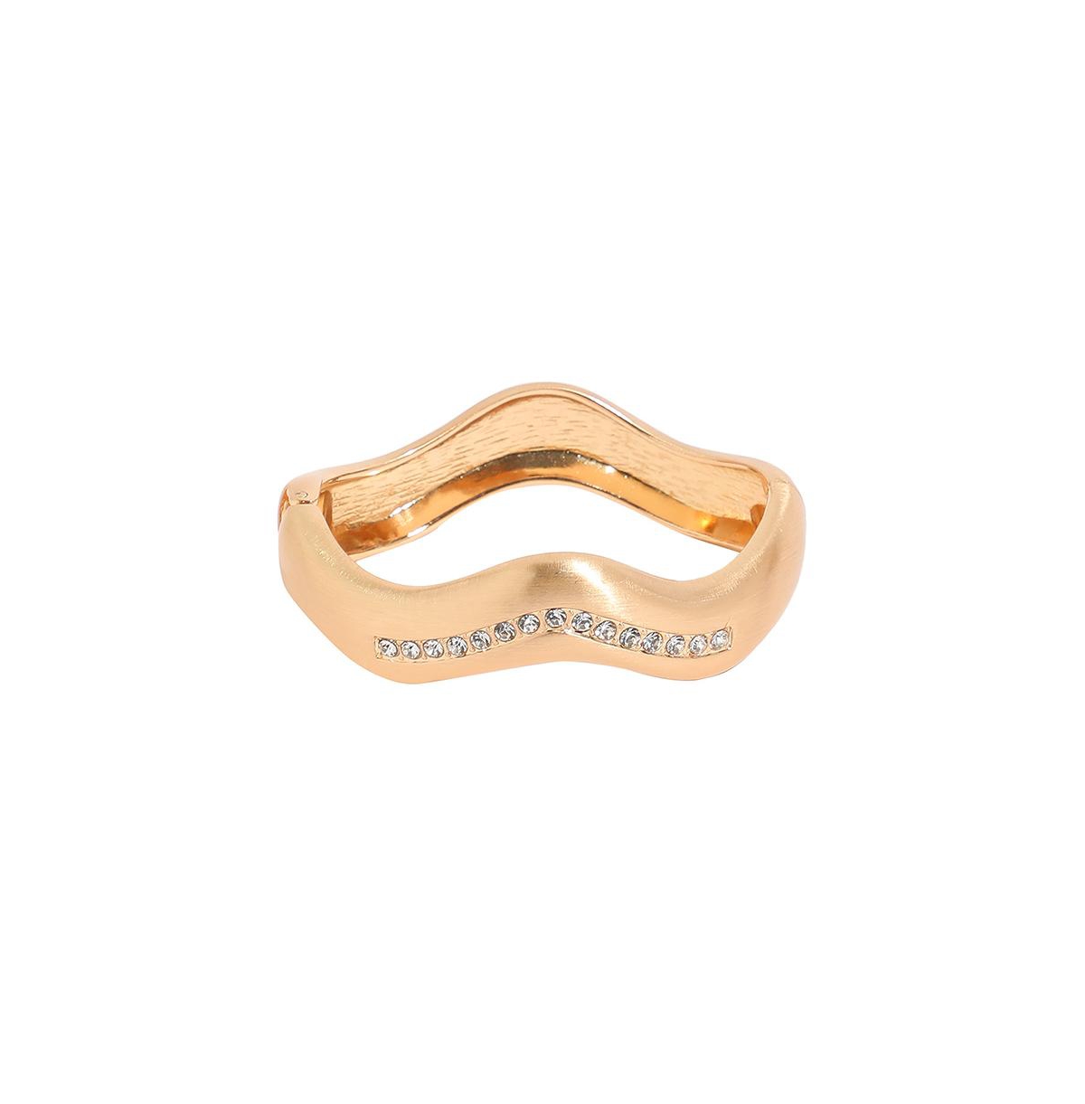 Click here for Embellished Swirl Bracelet - Gold prices