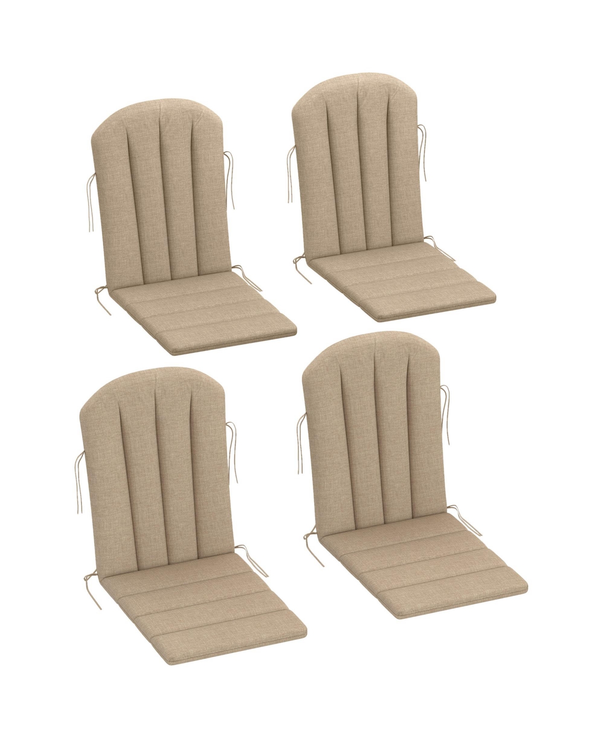Click here for Outsunny 4PCS Adirondack Chair Cushion  Outdoor Ch... prices