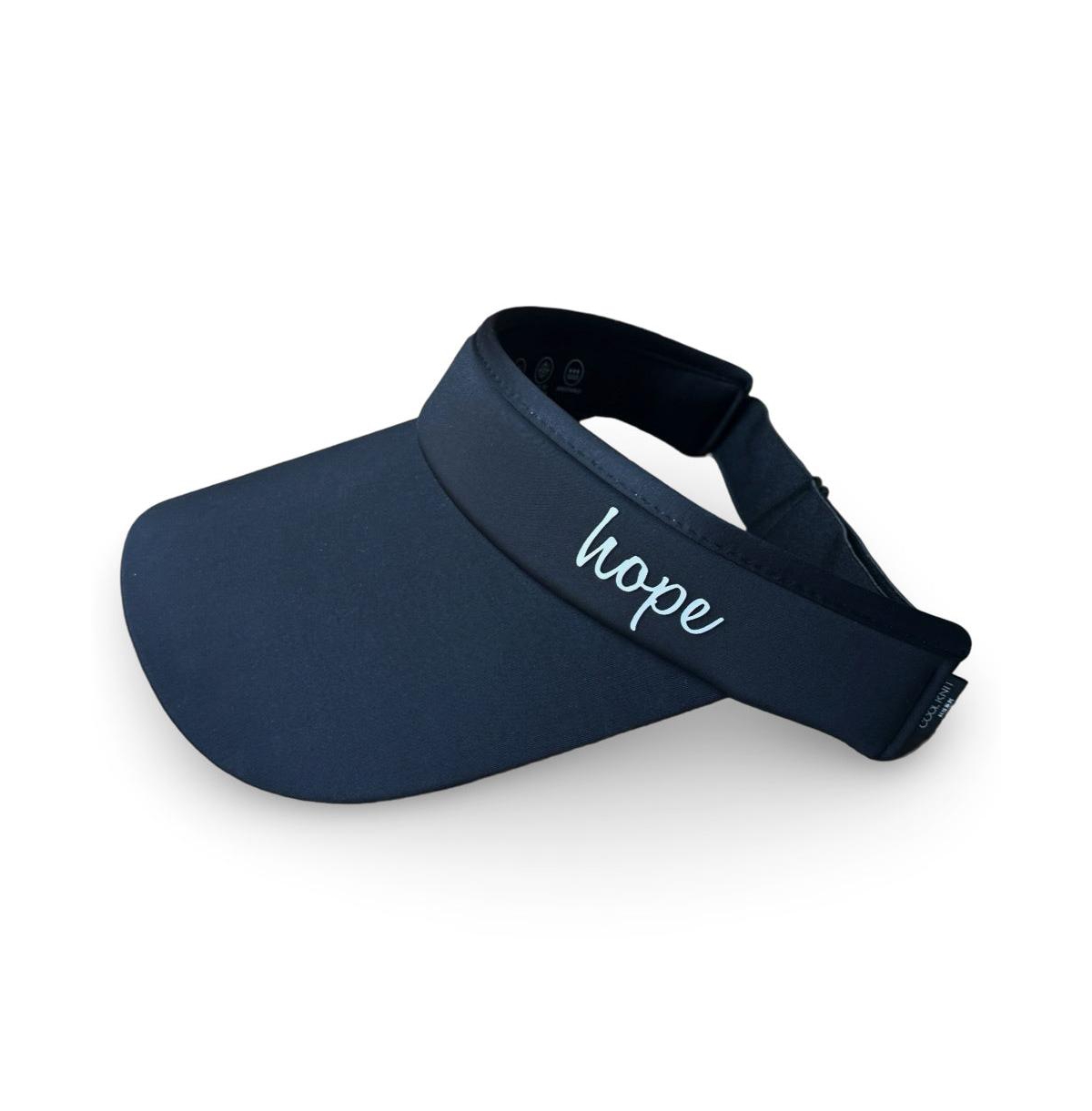 Click here for Womens Adjustable Band Sport Visor - Black - Black prices