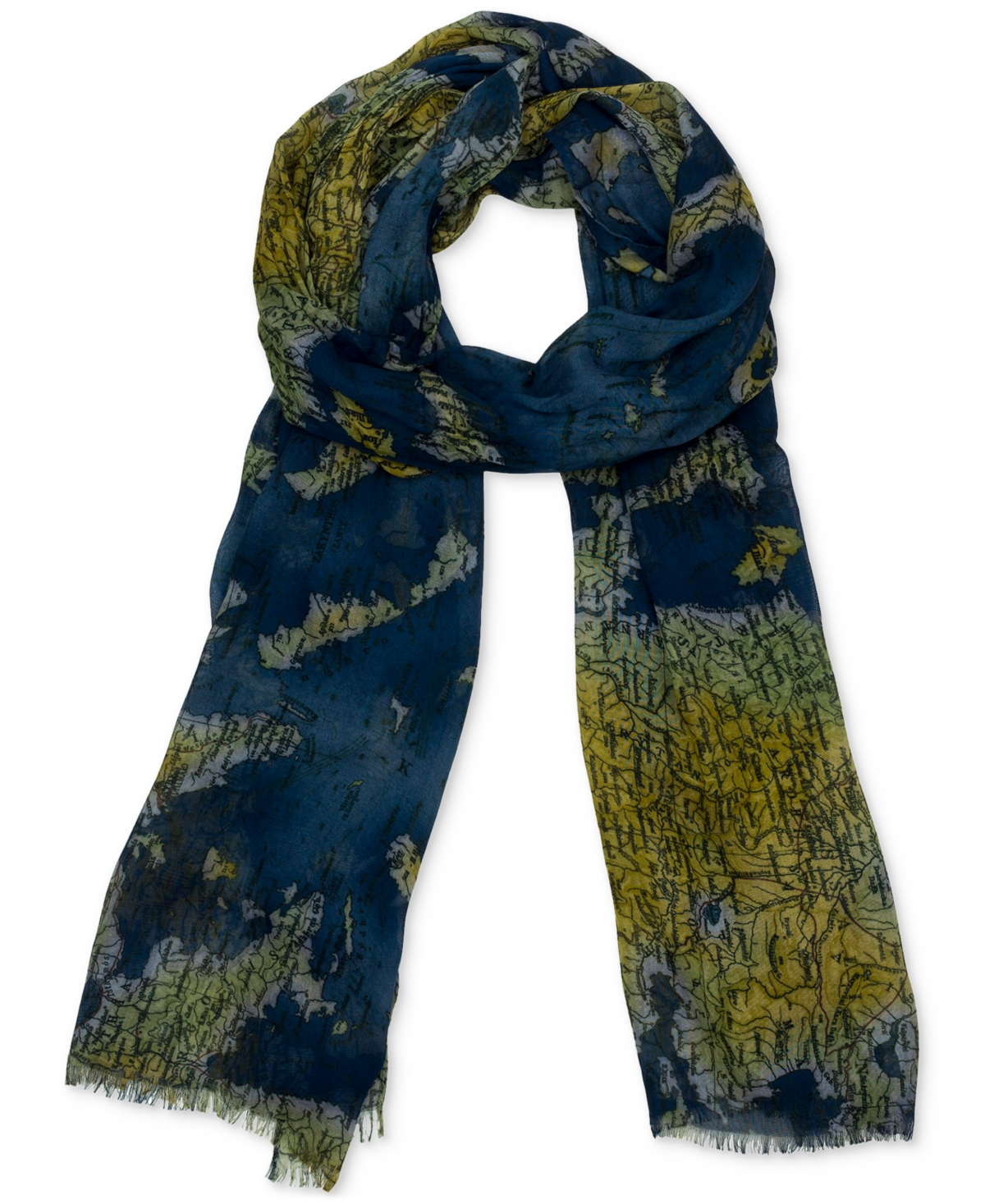 Click here for Patricia Nash Vintage Print Scarf - Greek Map prices
