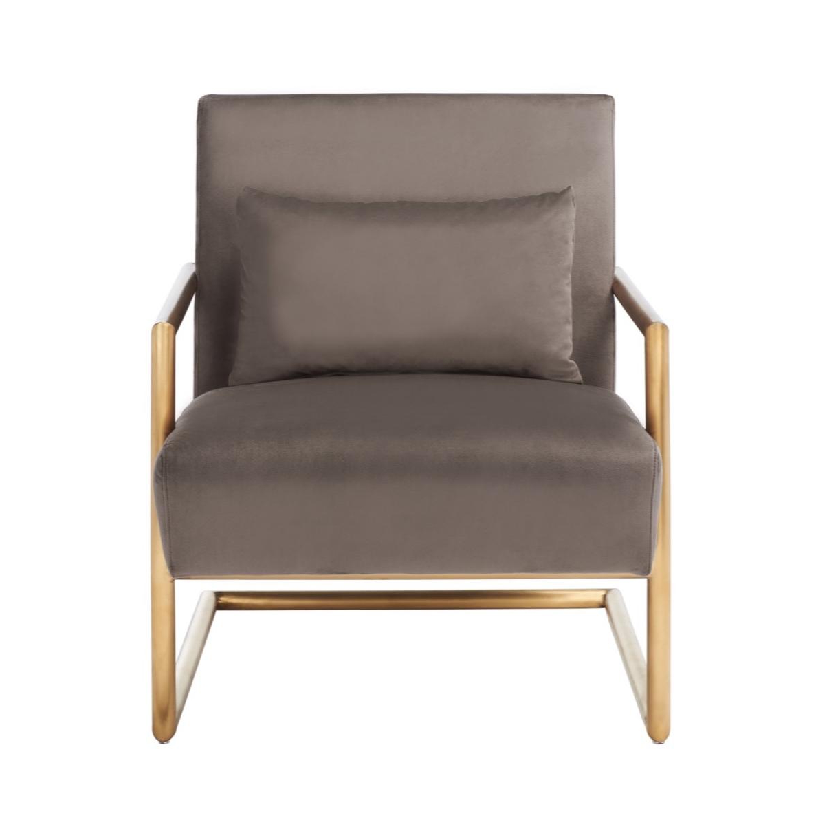 Click here for Konomi Arm Chair - Dark taupe prices