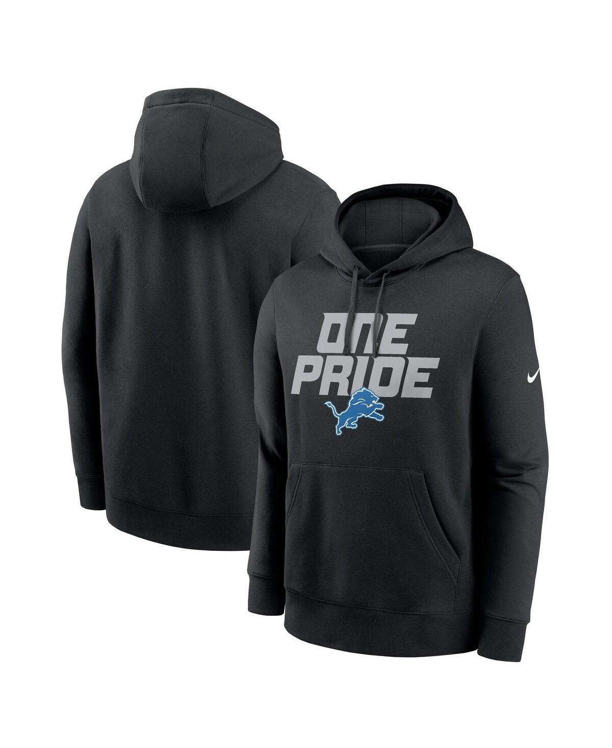 Click here for Nike Mens Black Detroit Lions Hometown Fleece Pull... prices