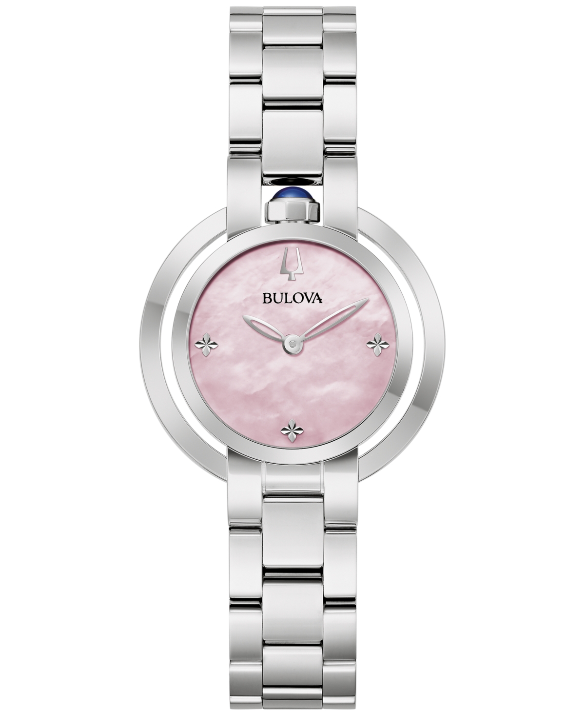 Click here for Bulova Womens Rubaiyat Stainless Steel Bracelet Wa... prices