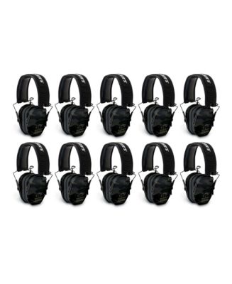 Walker's Razor Slim Ultra Low Profile Compact Design Earmuffs (Gray) 10 ...