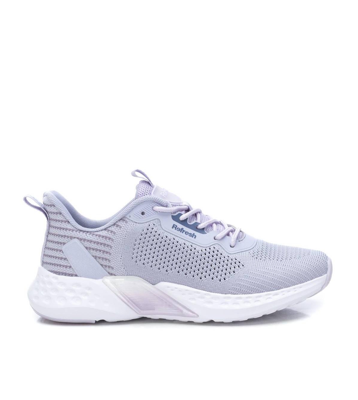 Click here for Womens Lace-Up Sneakers By Xti - Lilac prices