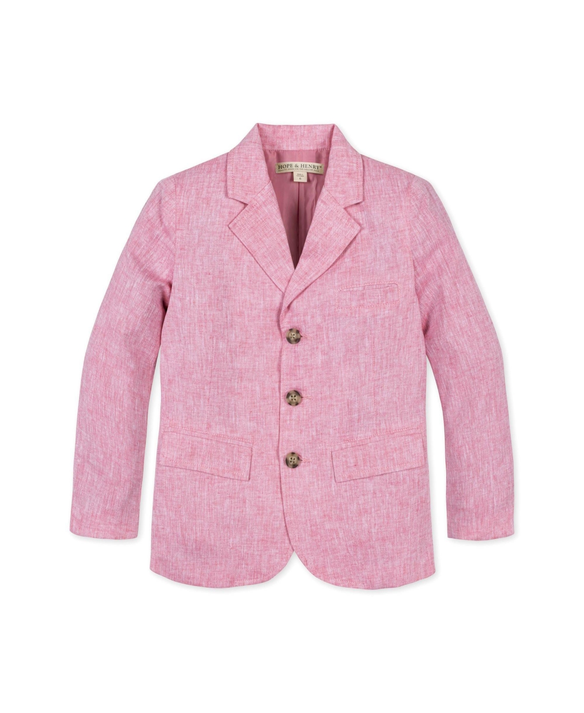Click here for Hope & Henry Big Boys Heirloom Linen Suit Jacket -... prices