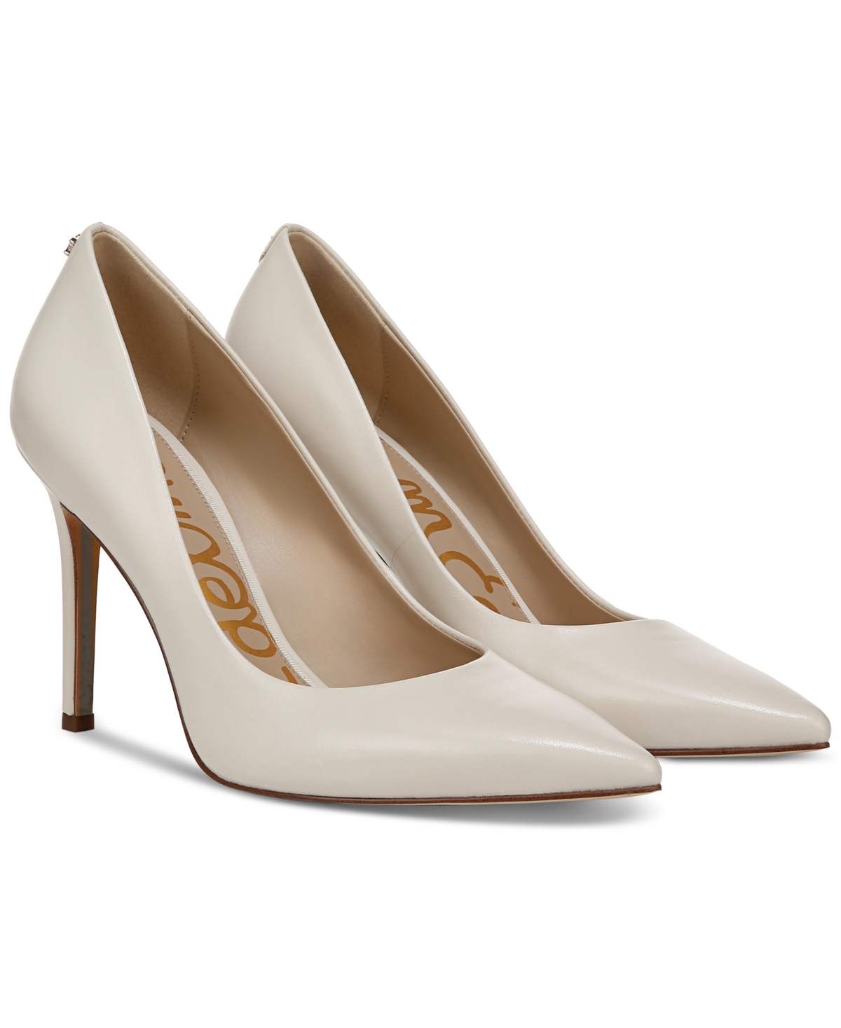 Click here for Sam Edelman Womens Hazel Pumps - Modern Ivory Leat... prices