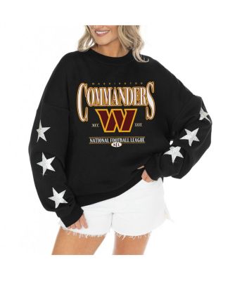 Gameday Couture Women's Black Washington Commanders Rhinestone Star ...