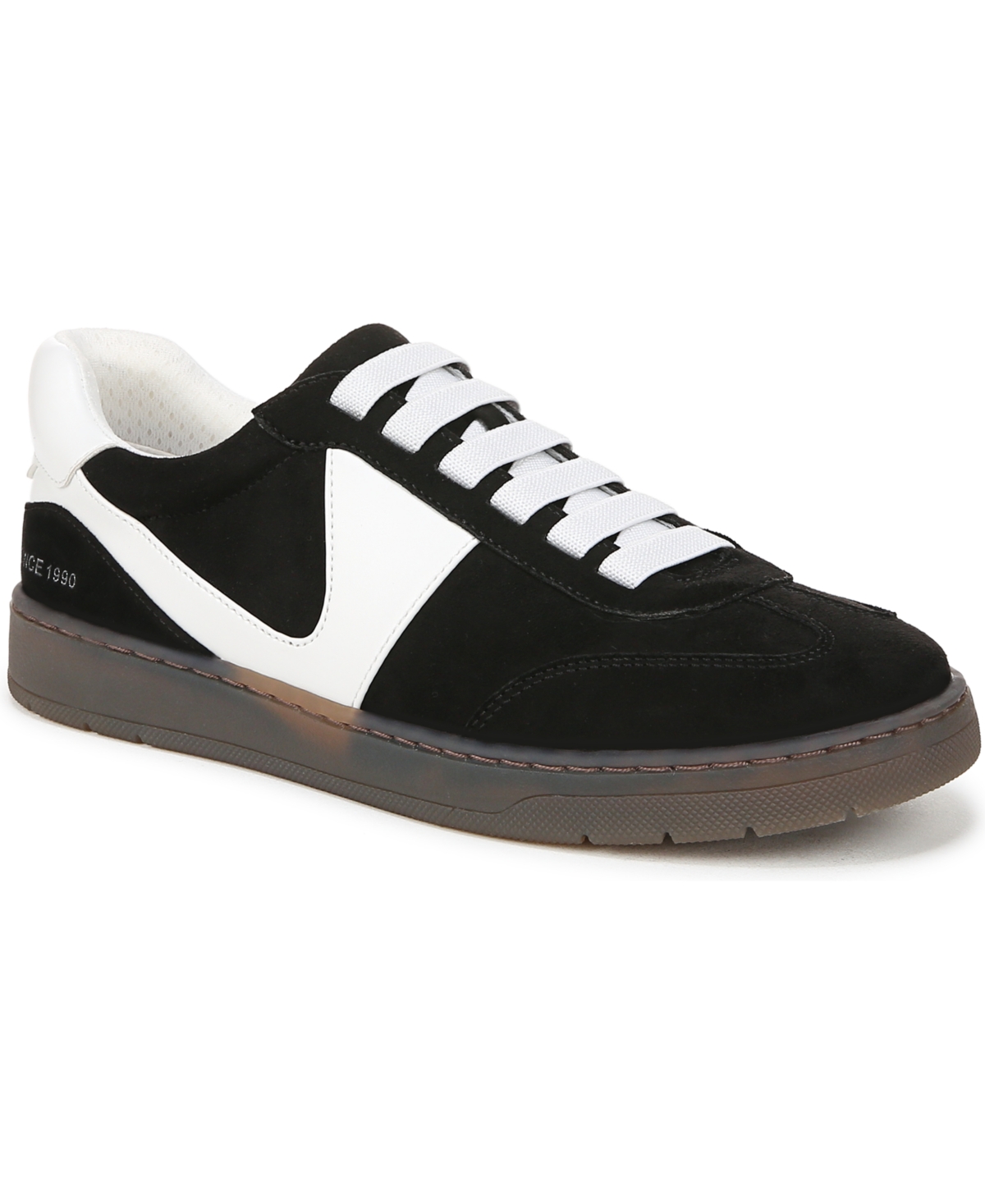 Click here for Franco Sarto Womens Ponti Lace Up Low Top Sneakers... prices