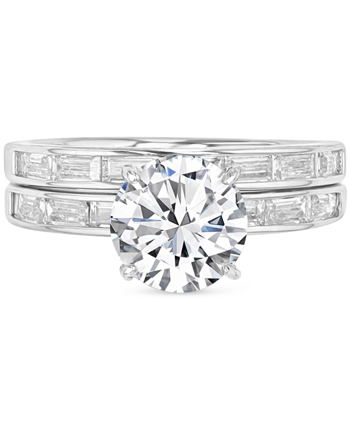 Click here for Mixed Cubic Zirconia Bridal Set (5-1/10 ct. t.w.)... prices